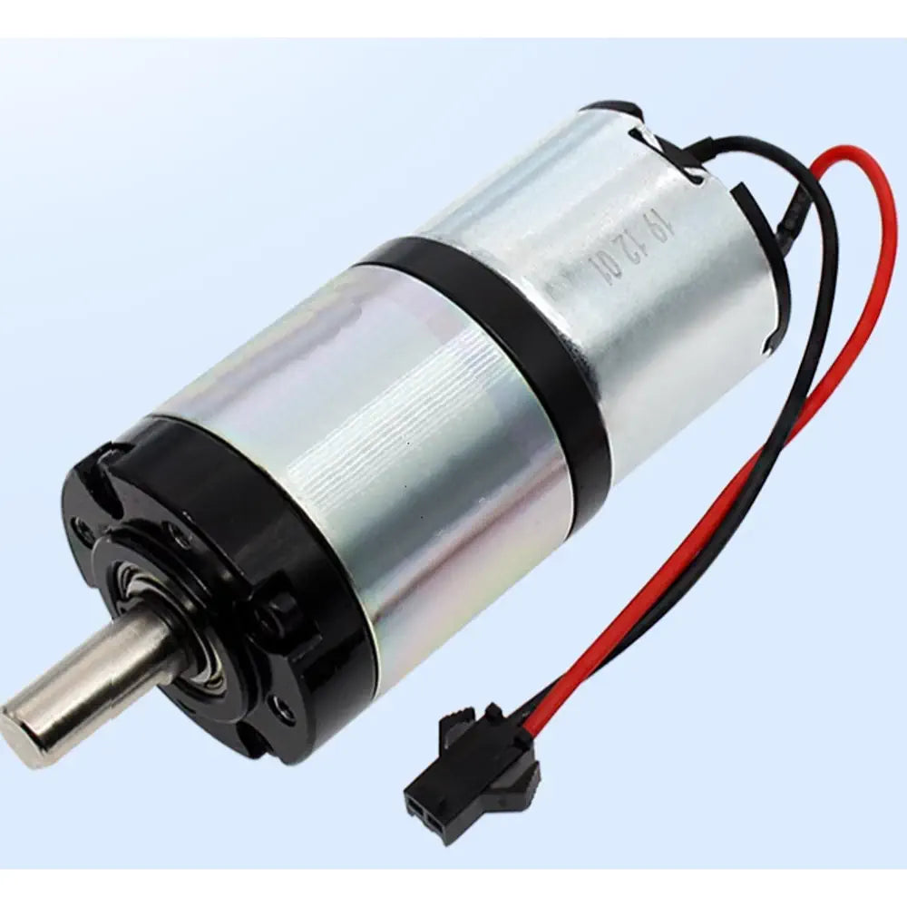 36D Planetary Gear Motor with cables and connector 12V - 52RPM - RobotShop