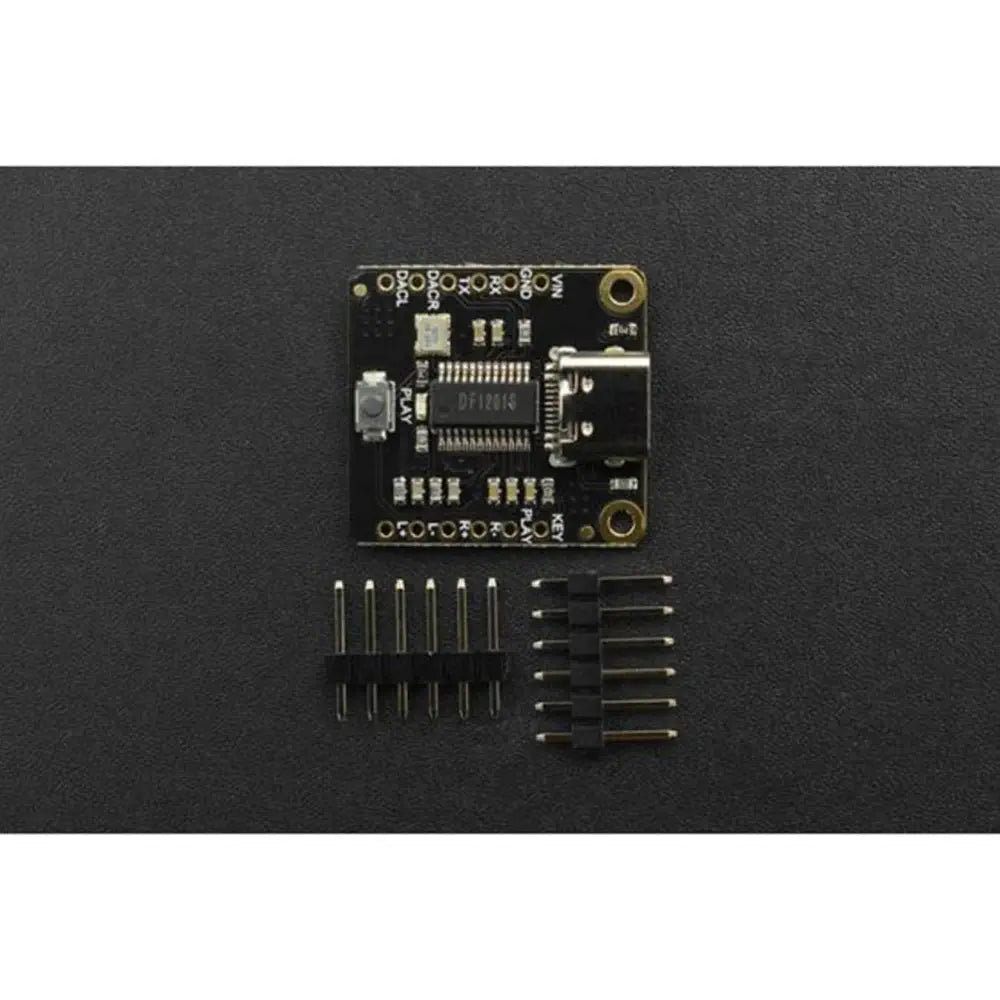 Fermion DFPlayer Pro Mini MP3 Player w/ Onboard 128MB Storage (Breakout ...