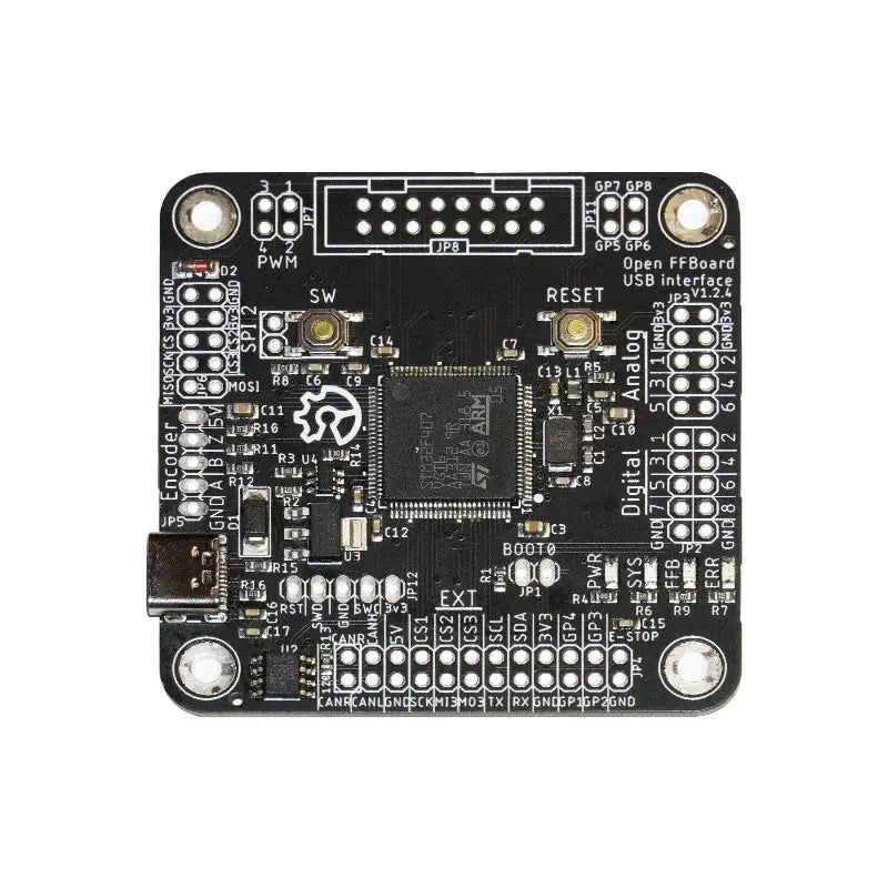FFBoard Open (STM32F407 USB Interface Only) - RobotShop