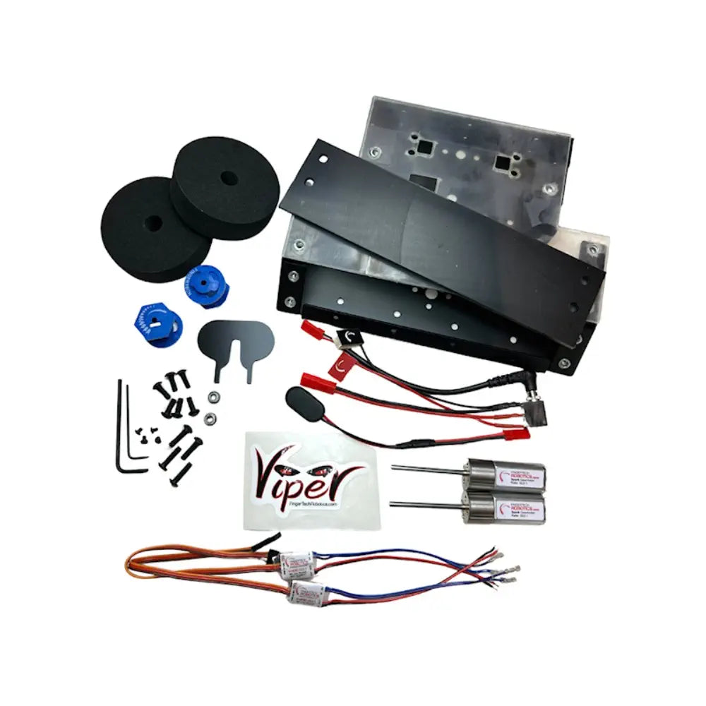FingerTech Viper Combat Robot Kit - Radio & Rechargeable 9V Option ...