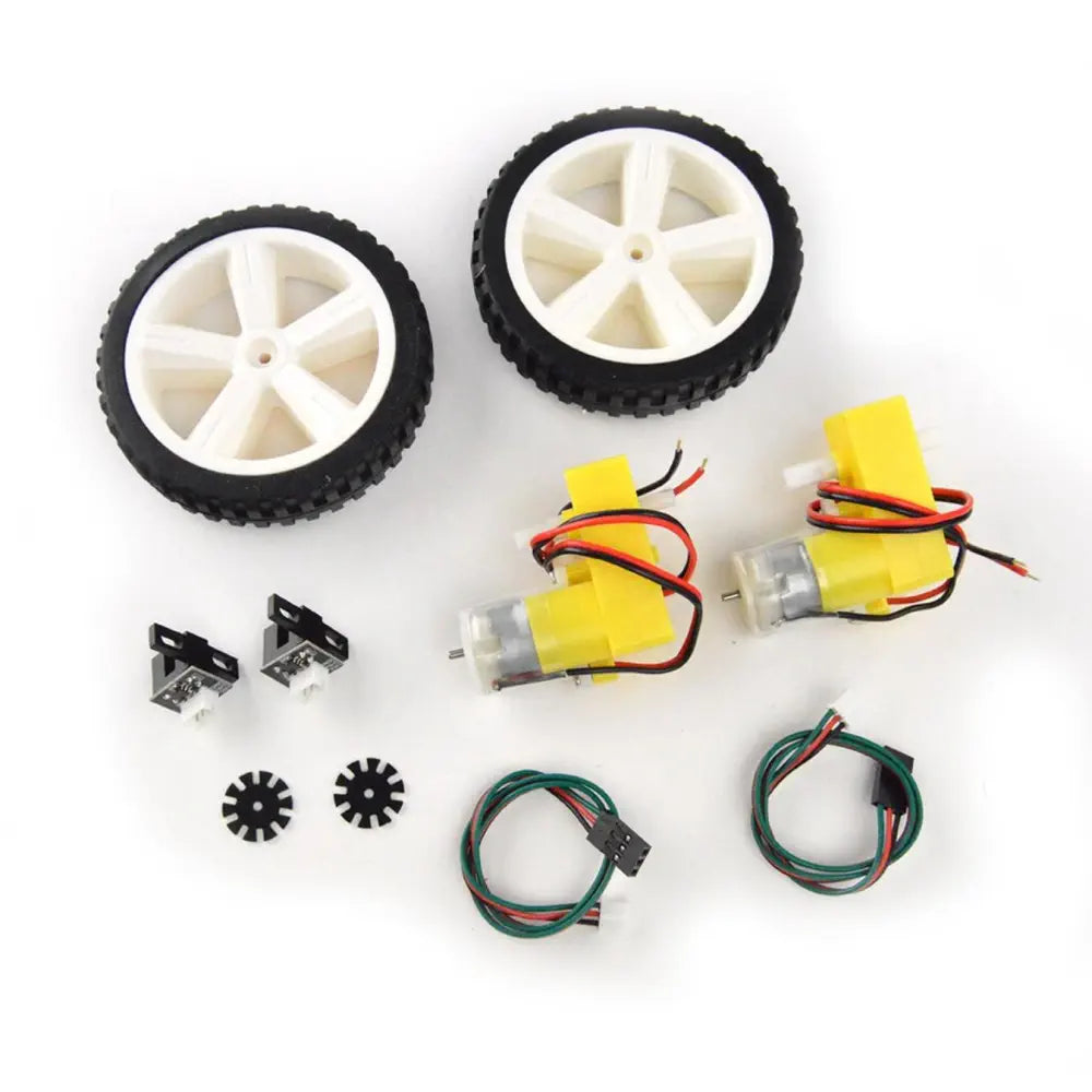 Gravity Propulsion Kit (Wheels / Encoder / Motors) - RobotShop
