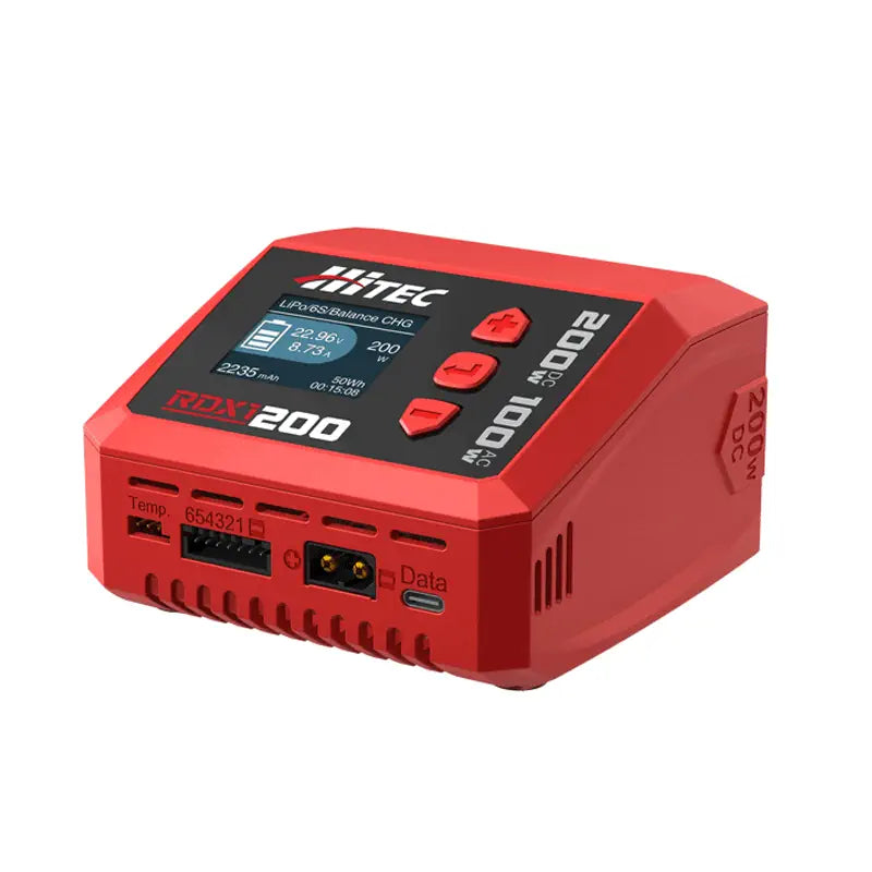 Hitec RDX1 200 AC/DC Multi-Function Smart Charger - RobotShop