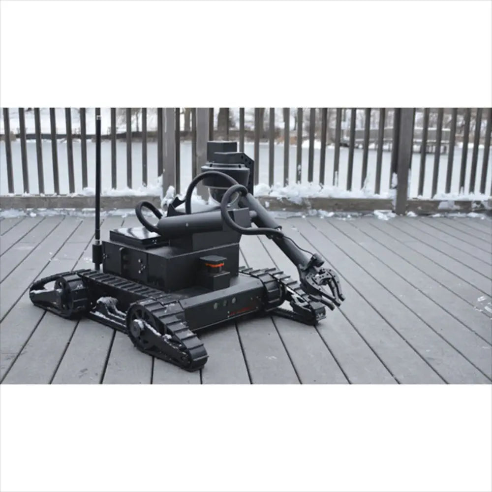 Jaguar V4 w/ Manipulator Arm Mobile Robotic Platform - RobotShop