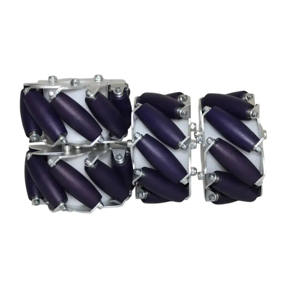 King Kong Robot 100mm Mecanum Wheel-Set w/ Bearing Rollers (2x left, 2x ...