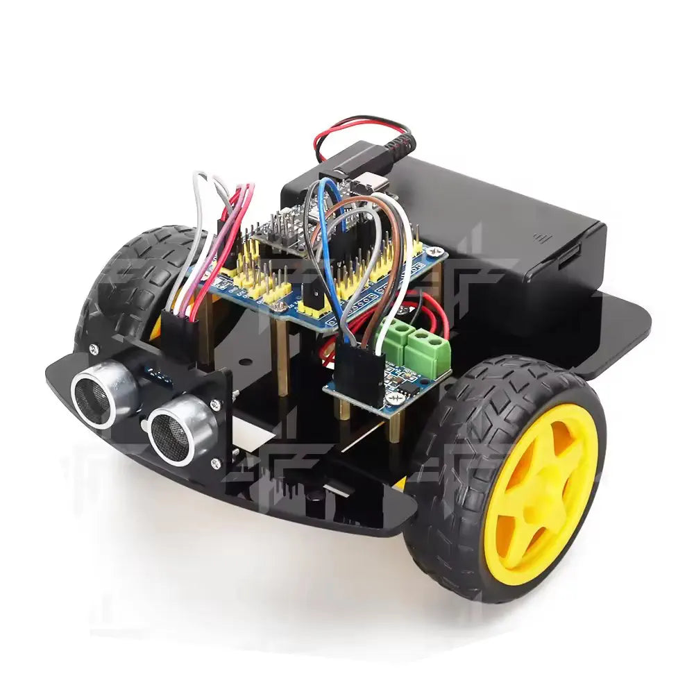 King Kong Robot KR20006 Basic 2WD Robotic Kit Ultrasonic Starter Kit ...