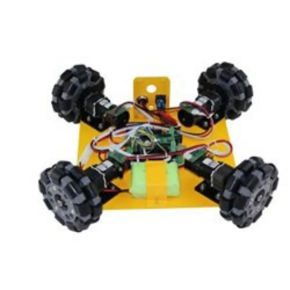 Kit Robotique Compacte à 4 Roues Omnidirectionnelles Compatible Arduino ...