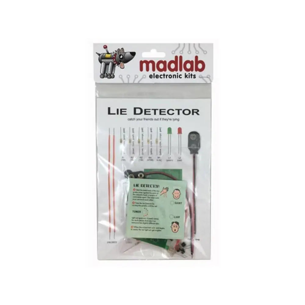 Lie Detector Electronic Soldering Kit - RobotShop