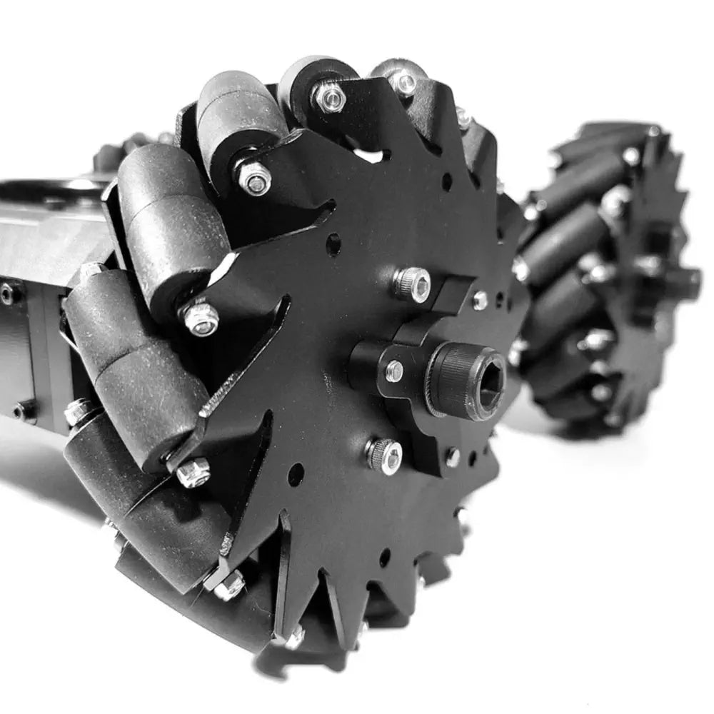 Lynxmotion - A4WD3 Rugged Mecanum Rover Kit - RobotShop