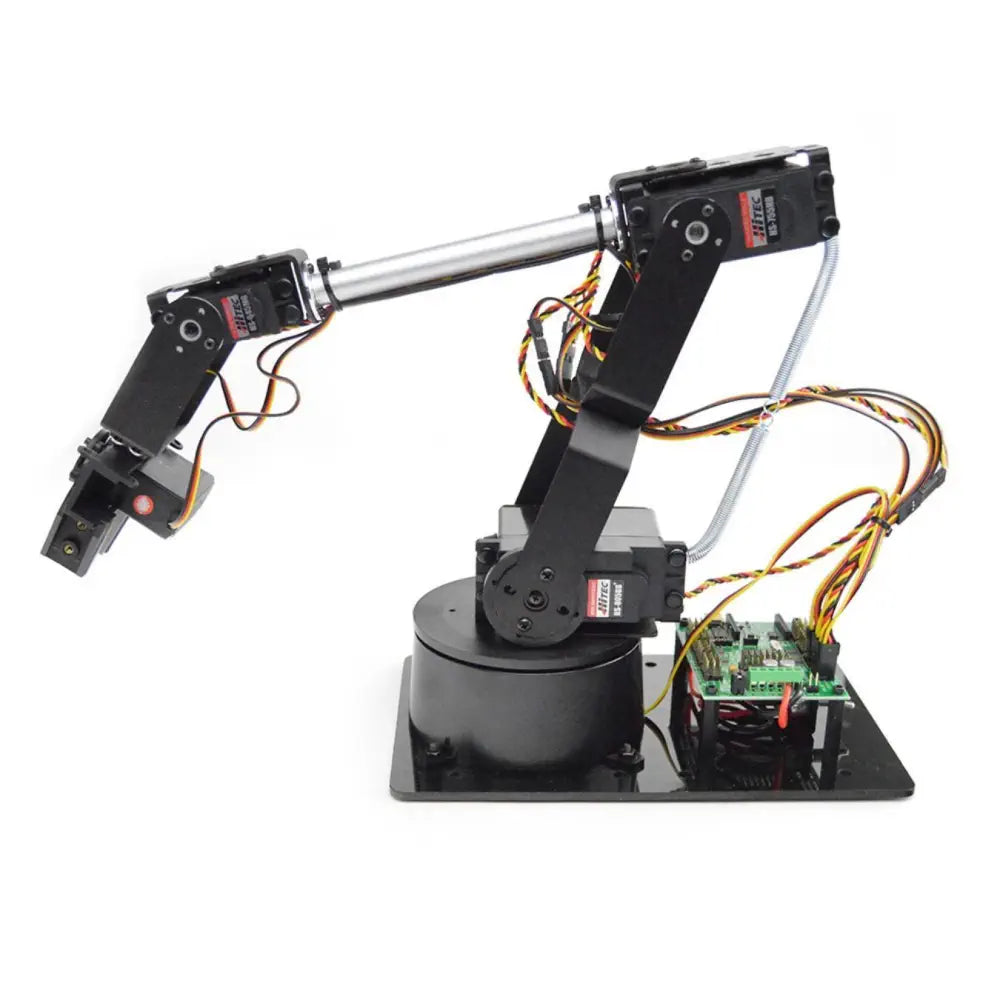 Lynxmotion SES-V1 AL5D PLTW Robotic Arm (5 DoF) Assembled - RobotShop