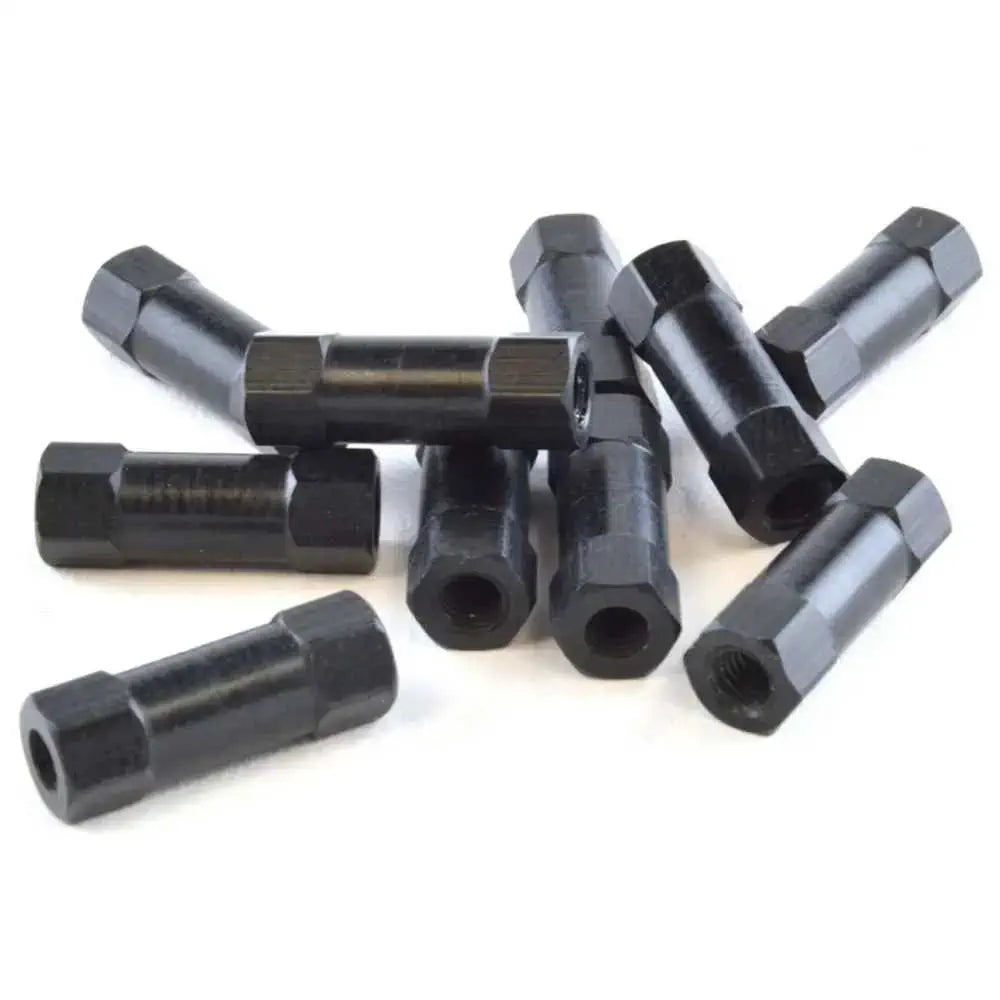 Lynxmotion Hex Standoffs (F/F) - 15mm x 5mm M2.5 Tapped (10pk) - RobotShop