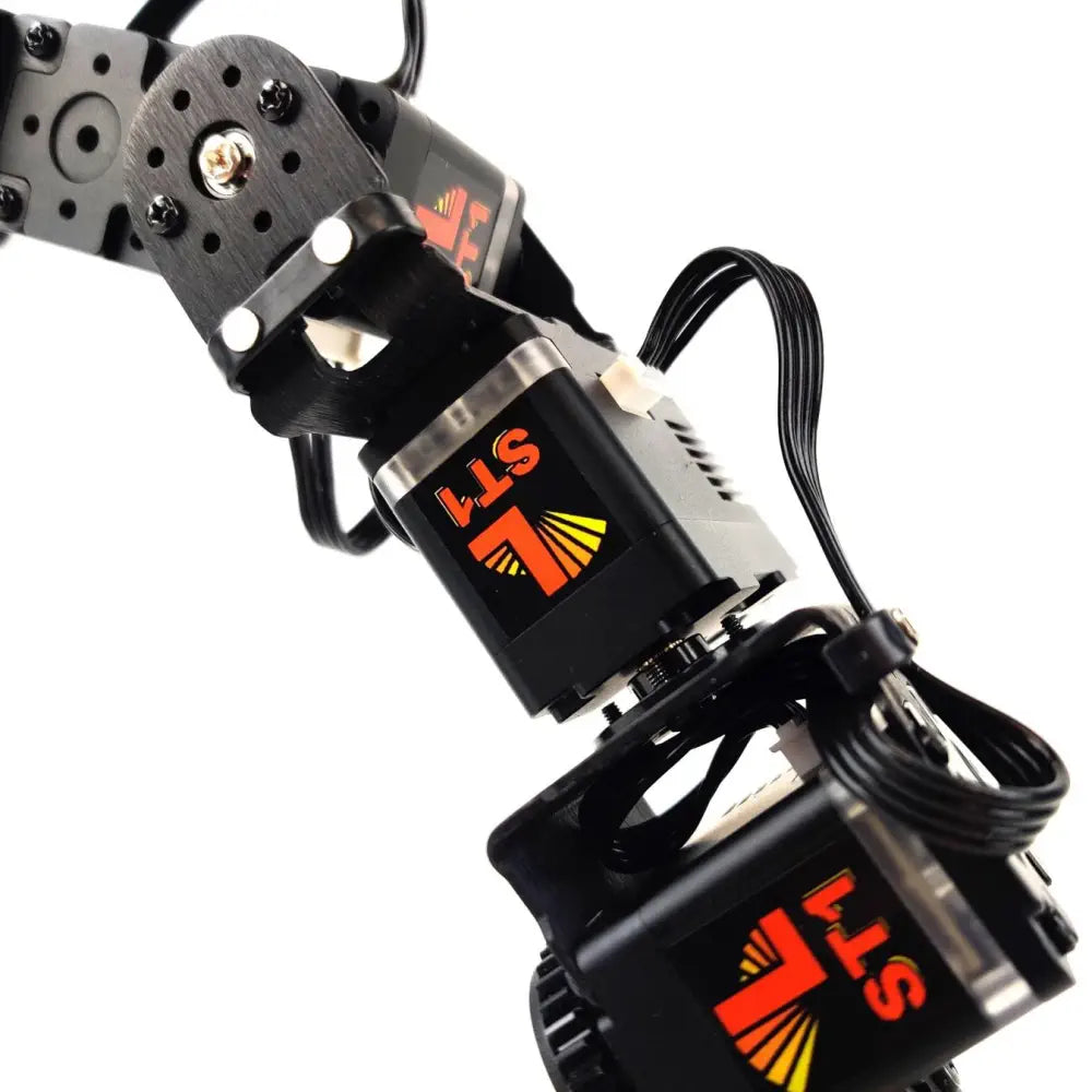 Lynxmotion SES-V2 Robotic Arm (5 DoF) w/ Smart Servos Kit - RobotShop