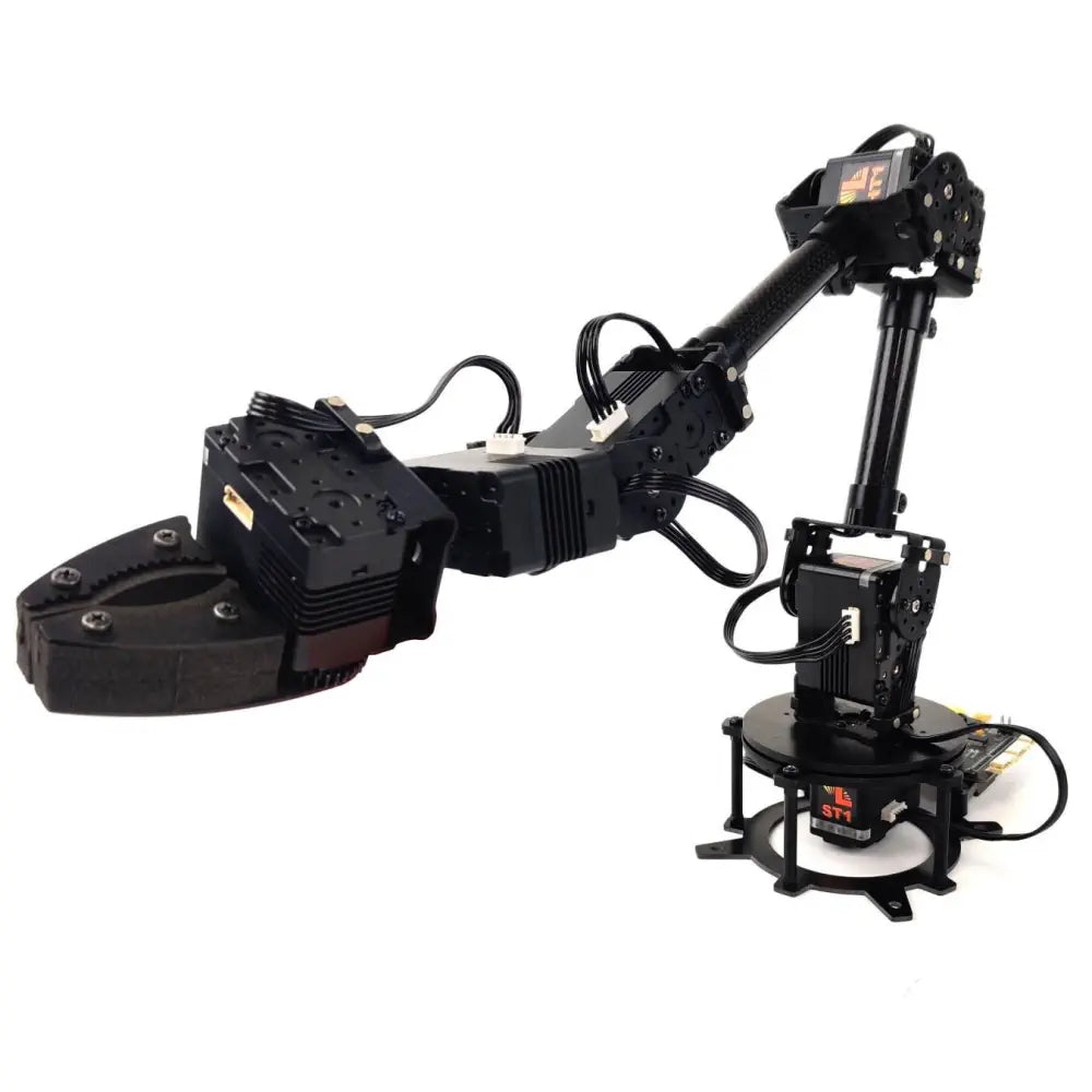 Lynxmotion SES-V2 Robotic Arm (5 DoF) w/ Smart Servos Kit - RobotShop
