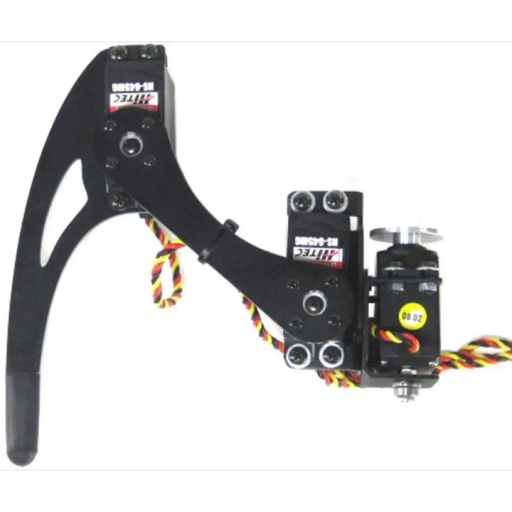 Lynxmotion Phoenix Leg Pair (No Servos - Black) PHLEG-BLK - RobotShop