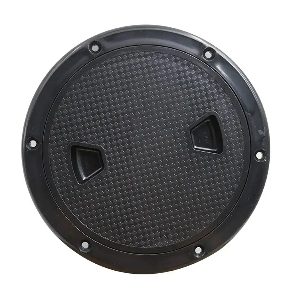 Marine Watertight Access Hatch Black (6in) - RobotShop