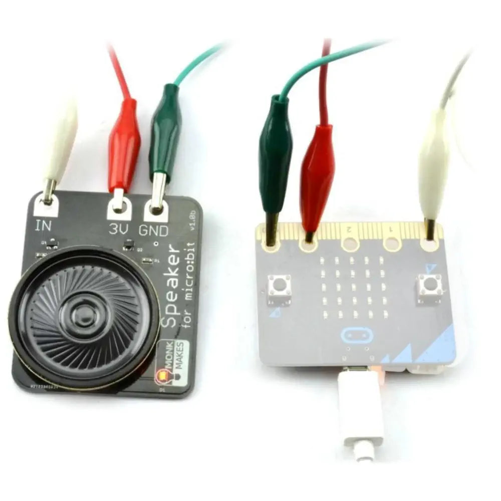 Monk Makes Speaker for MICRO:BIT - RobotShop