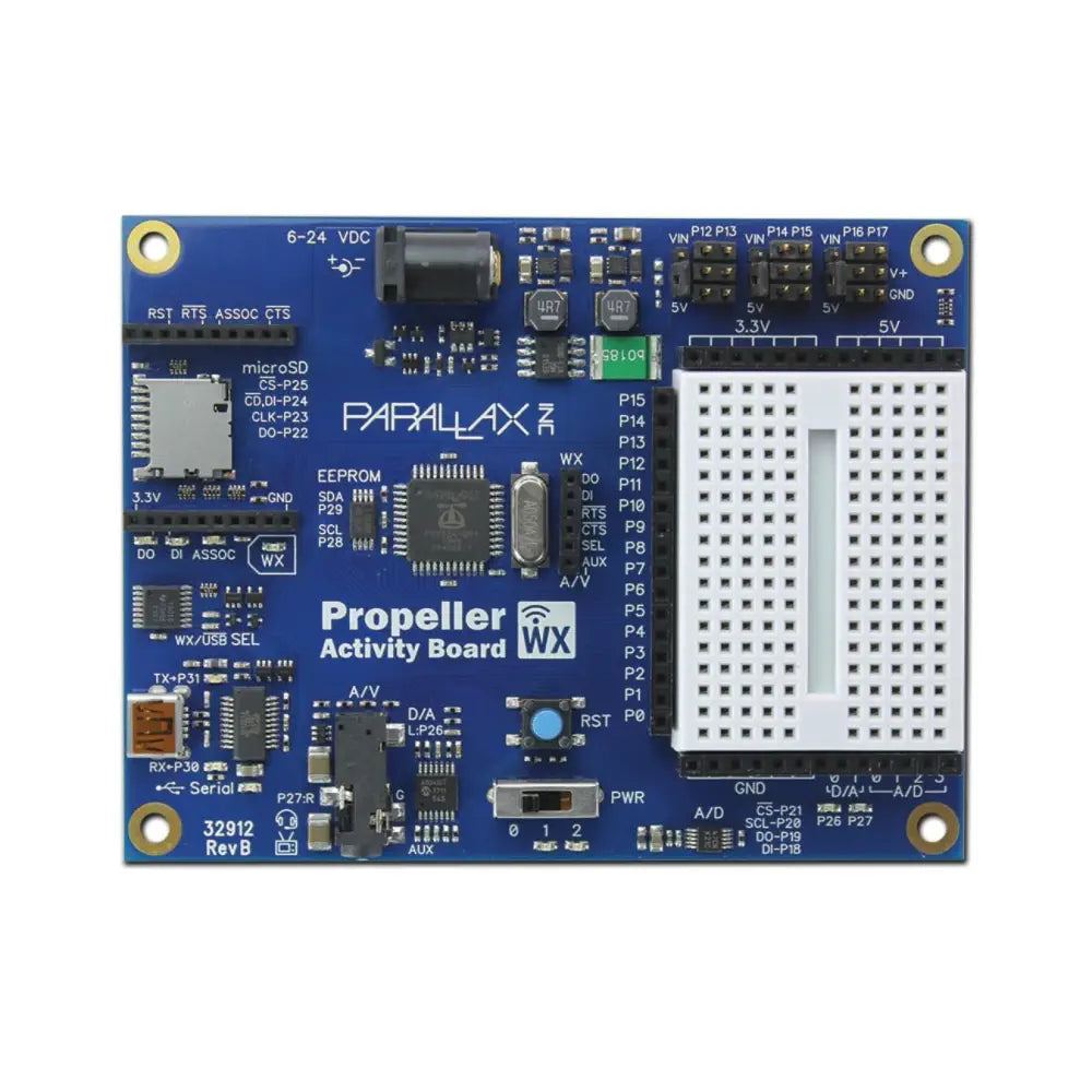 Parallax Propeller Activity Board WX - RobotShop