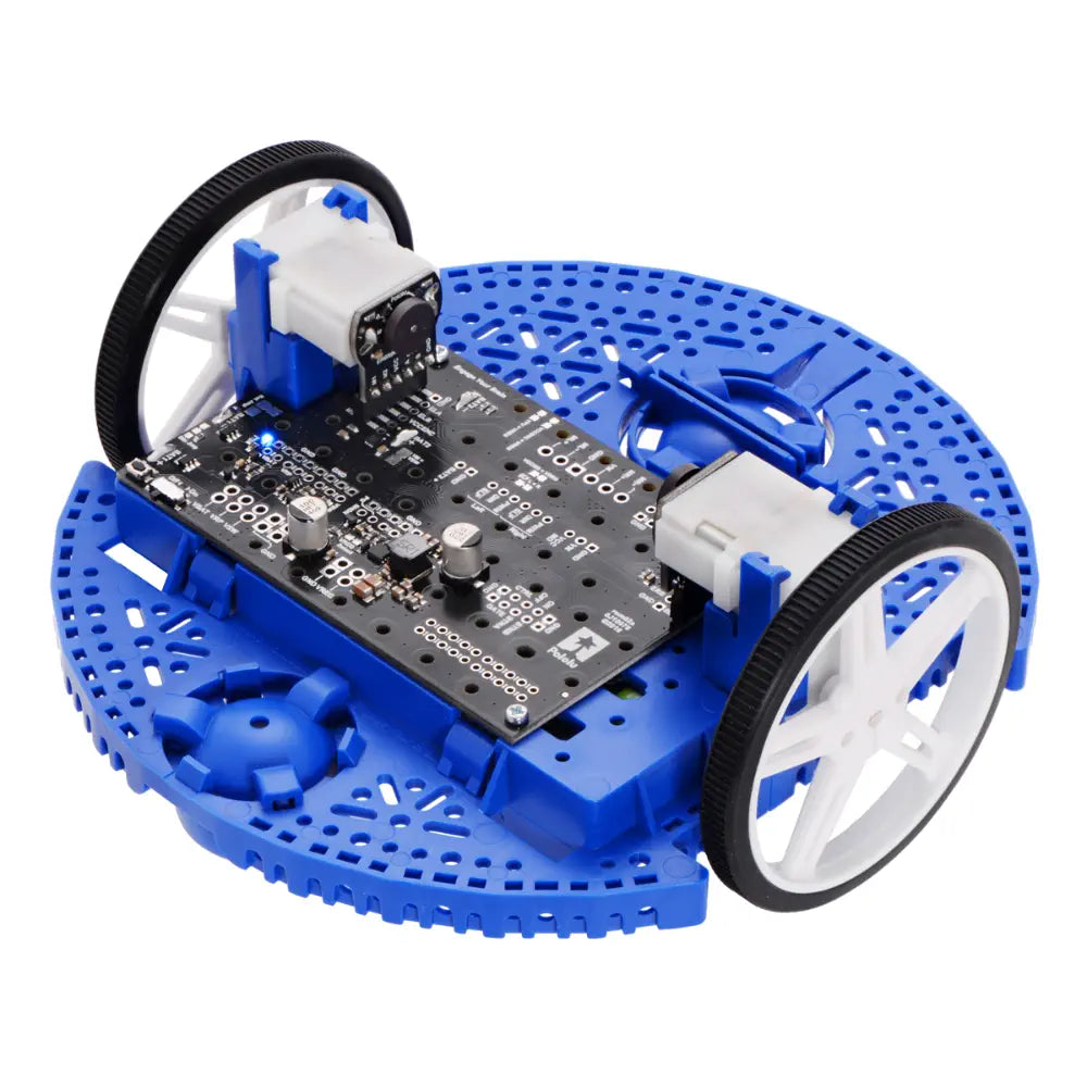 Pololu Romi Chassis Kit - Blue - RobotShop
