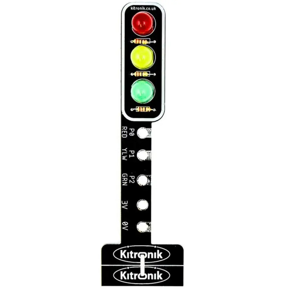 Kitronik STOP:bit Traffic Light for micro:bit - RobotShop