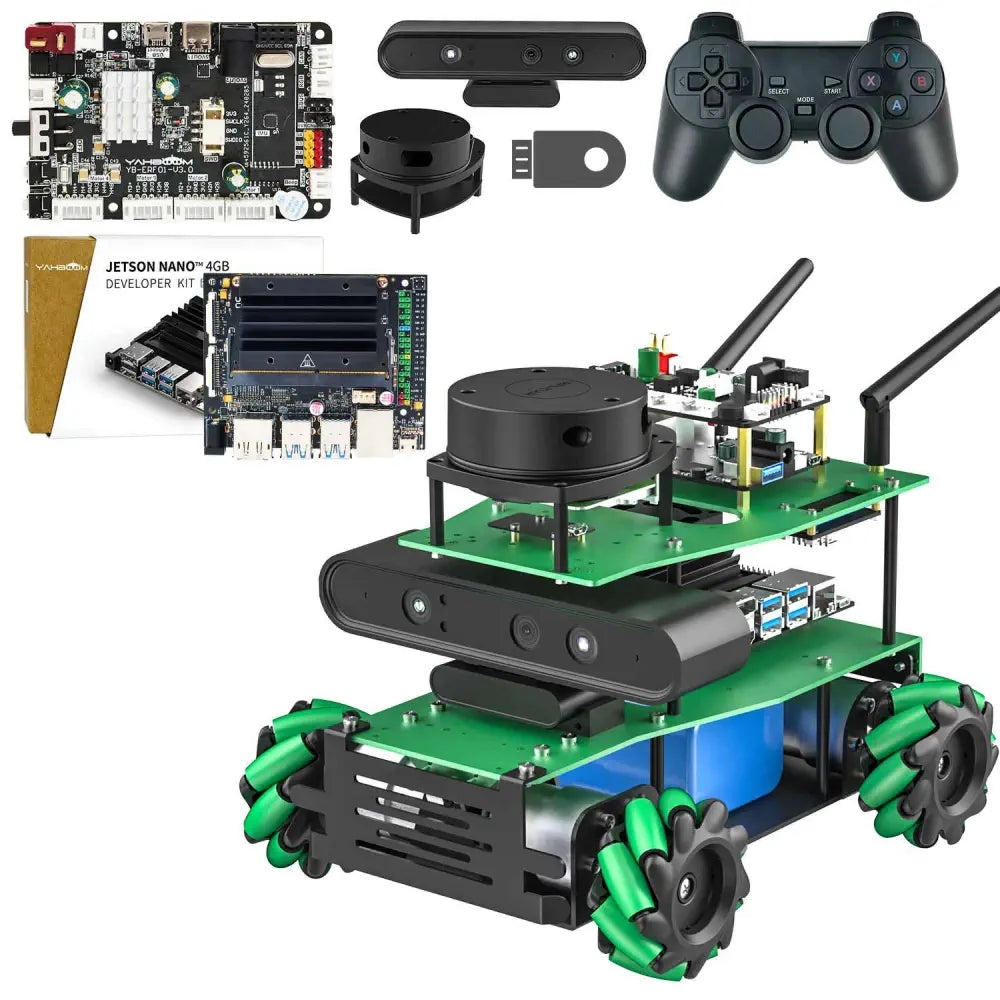 Yahboom ROSMASTER X3 Programmable ROS2 Robot Perfect Combination of AI ...