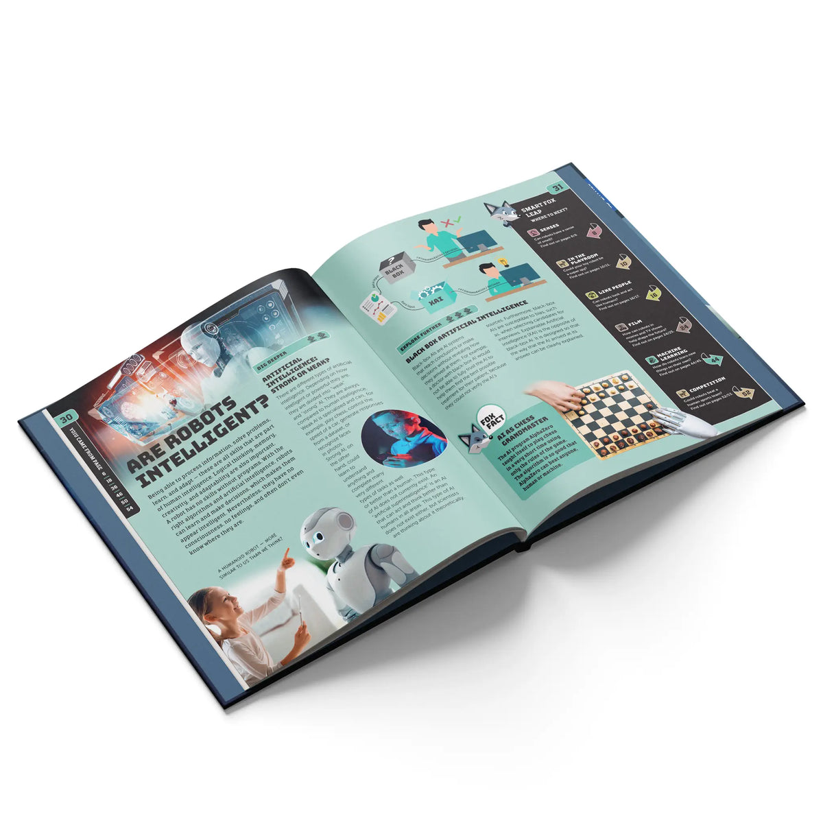 Thames & Kosmos Smart Fox: Robots & AI Book - RobotShop