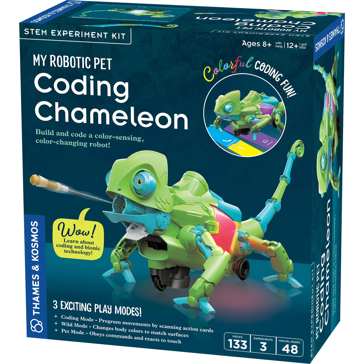 Thames & Kosmos My Robotic Pet: Coding Chameleon - RobotShop