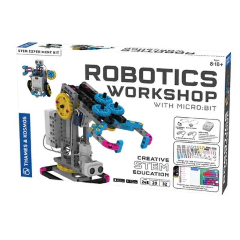 Thames & Kosmos Robotics Workshop Kit w/ micro:bit - RobotShop
