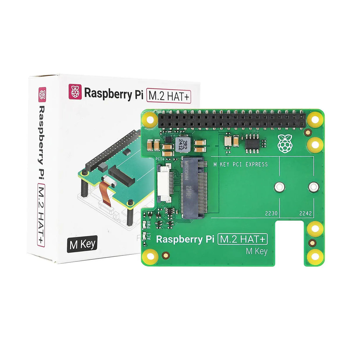 Raspberry Pi 5 Official M.2 HAT+ Standard Kit - RobotShop