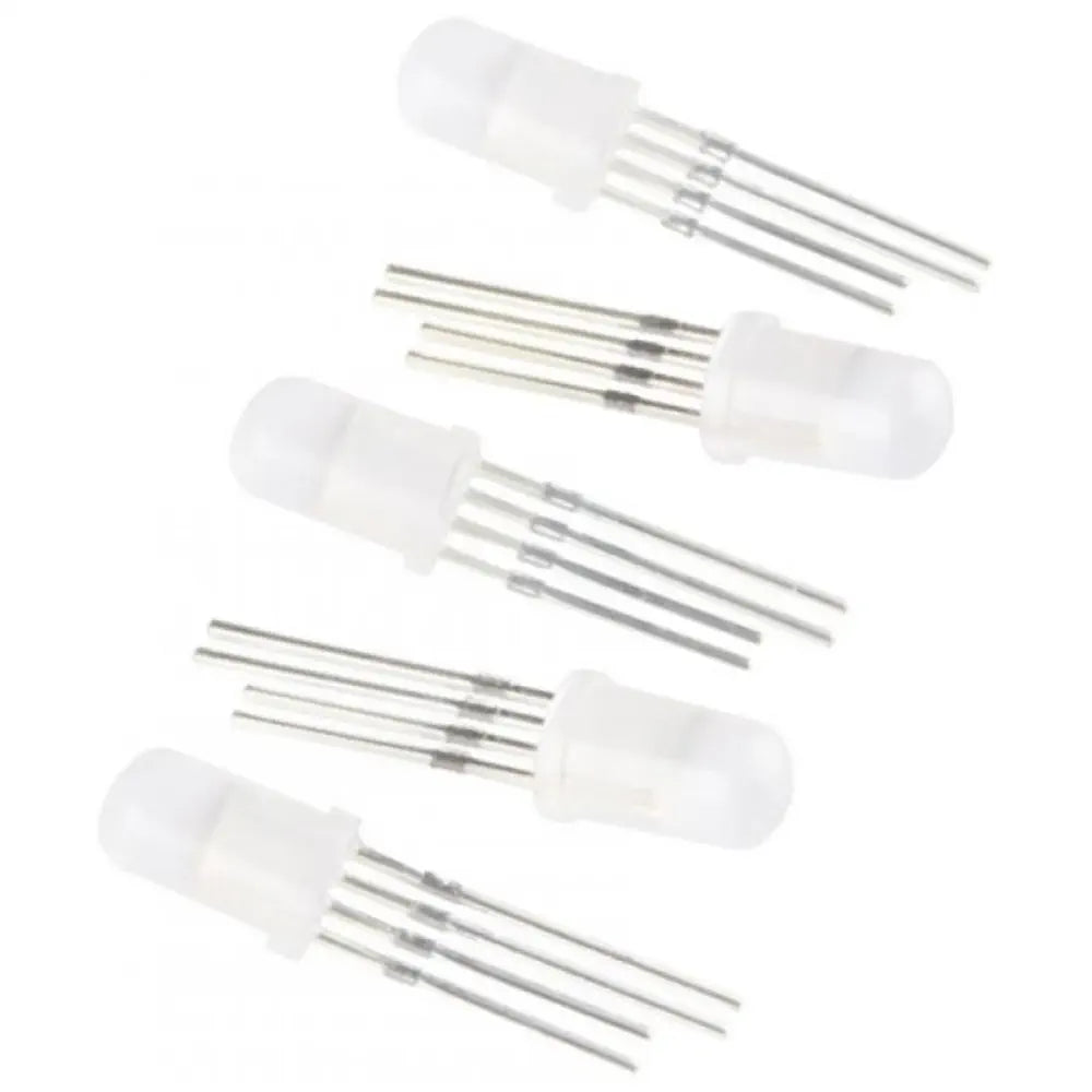 5mm Adressable RGB LED (5pk) - RobotShop