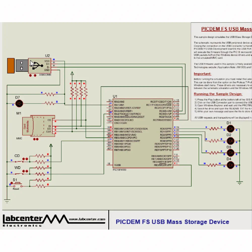 Proteus VSM Software for USB Transaction Analyzer - RobotShop