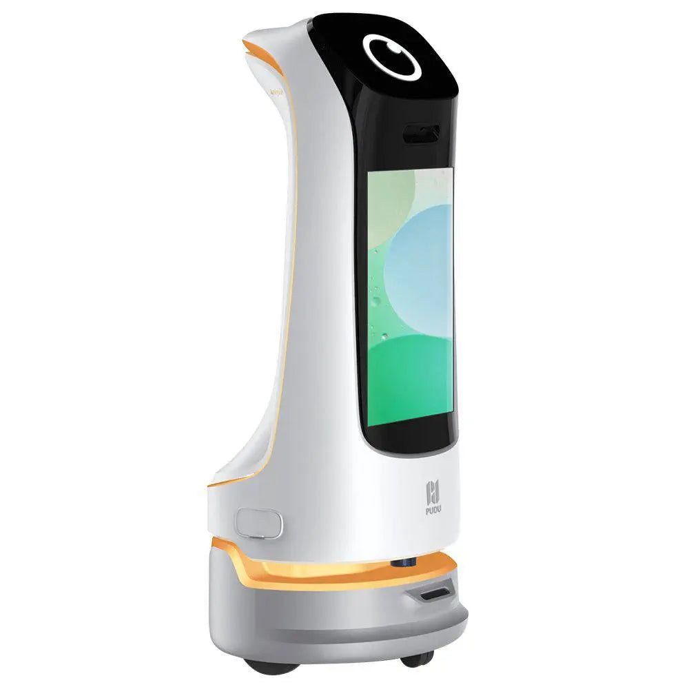 PUDU KettyBot Pro Welcome & Guide Robot (White) - RobotShop