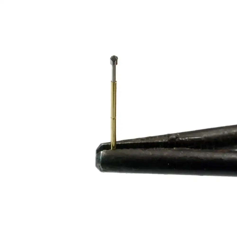 50-Series Push Pogo Pin - 4-Sided Point (16.4mm long) - RobotShop