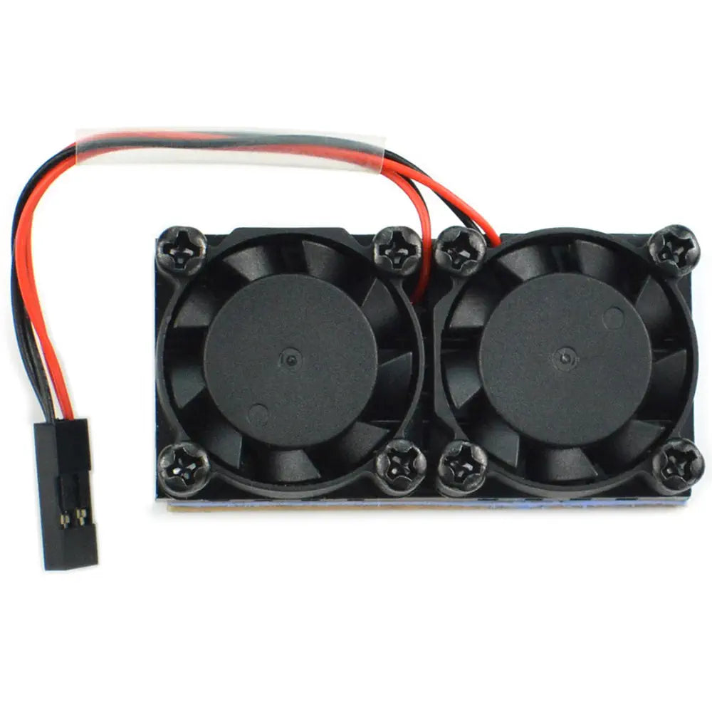 Raspberry Pi Dual Cooling Fans Kit (Compatible w/ Raspberry Pi 3B/3B ...