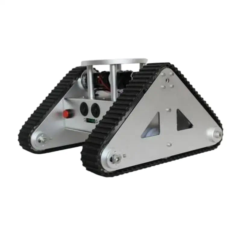 RC Tri-Tracked Tank Robot Kit w/ Ultrasonic Sensors - RobotShop