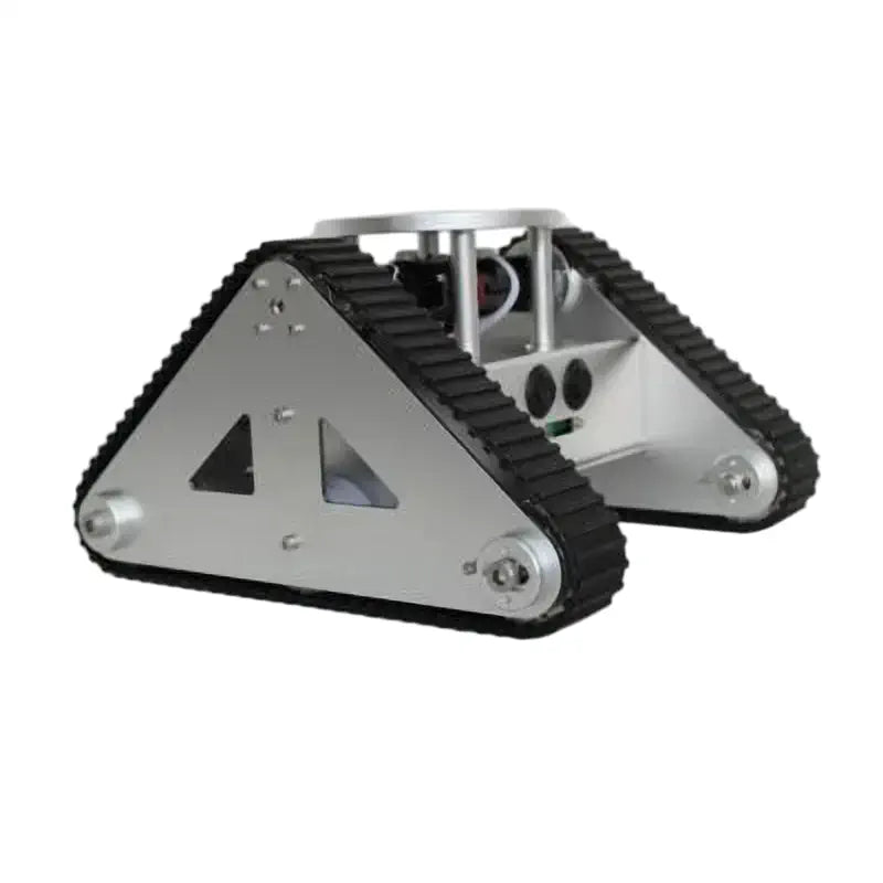RC Tri-Tracked Tank Robot Kit w/ Ultrasonic Sensors - RobotShop