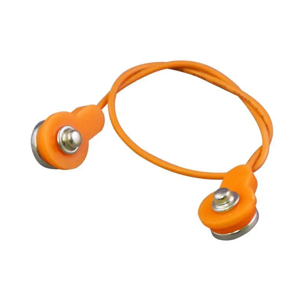 Replacement 8" Jumper Wire for Snap Circuits (Orange) - RobotShop