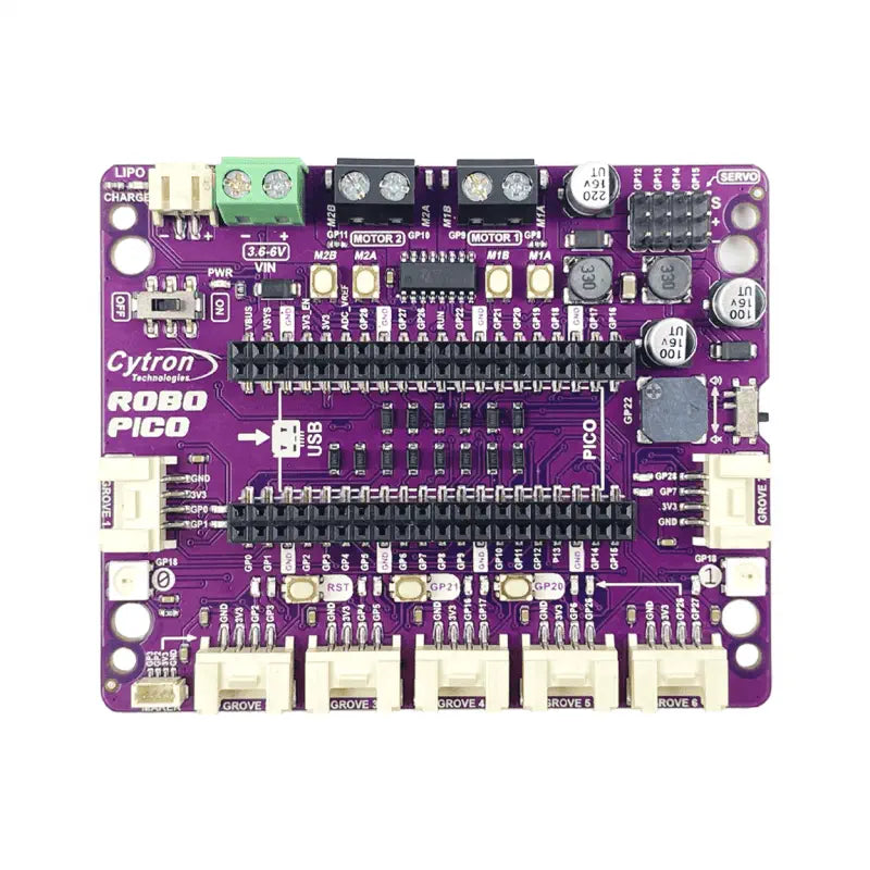 Robo Pico Simplifying Robotics For Raspberry Pi Pico Pico W Robo