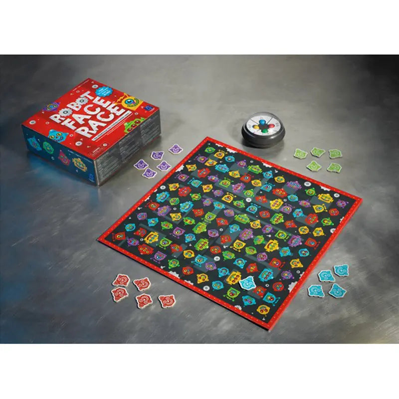 Educational Insights Robot Face Race Game - RobotShop