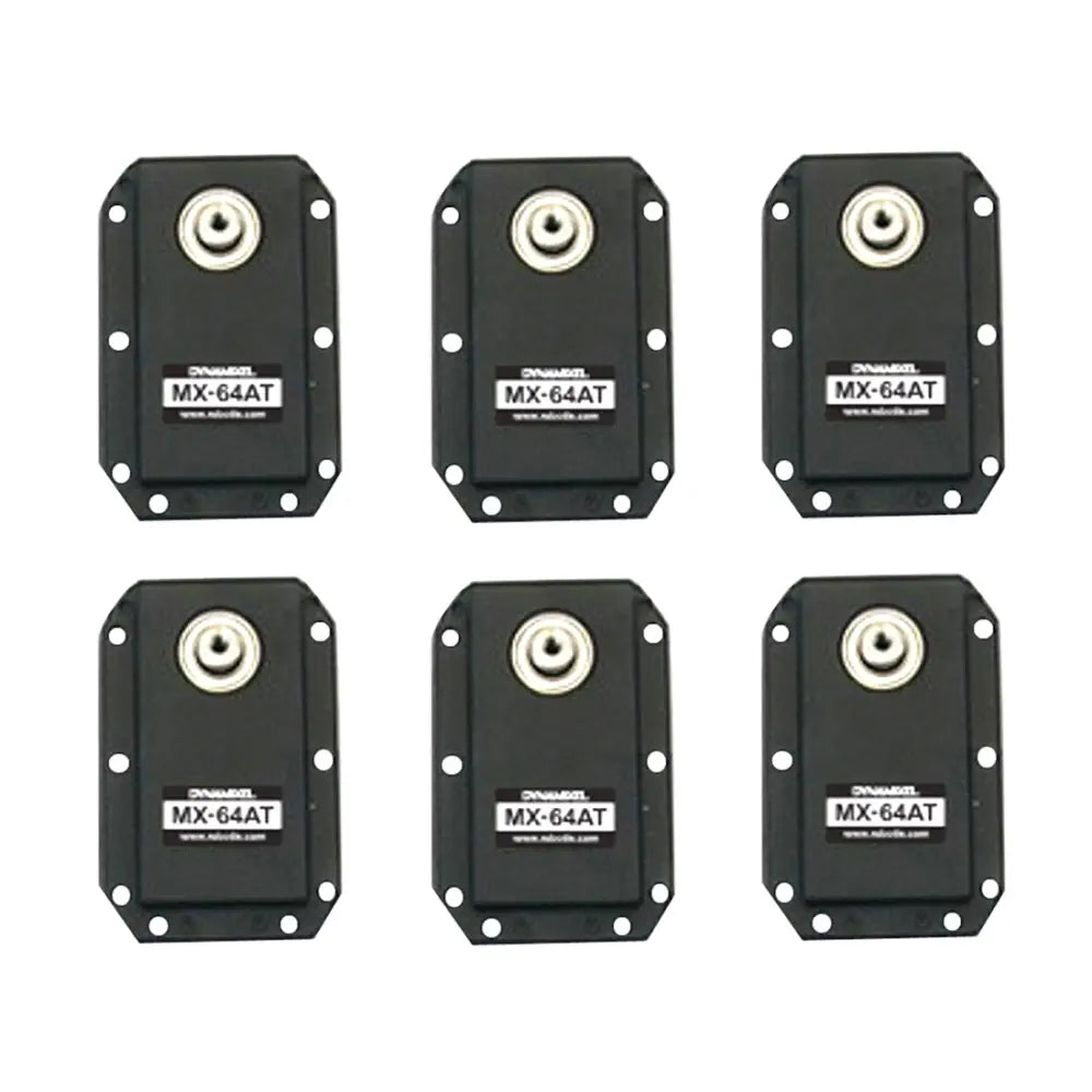 ROBOTIS DYNAMIXEL MX-64AT 6pcs Bulk Smart Servo Actuator - RobotShop