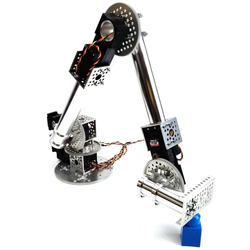 RobotShop M100RAK V4 Modular Robotic Arm Kit (No Electronics) - RobotShop