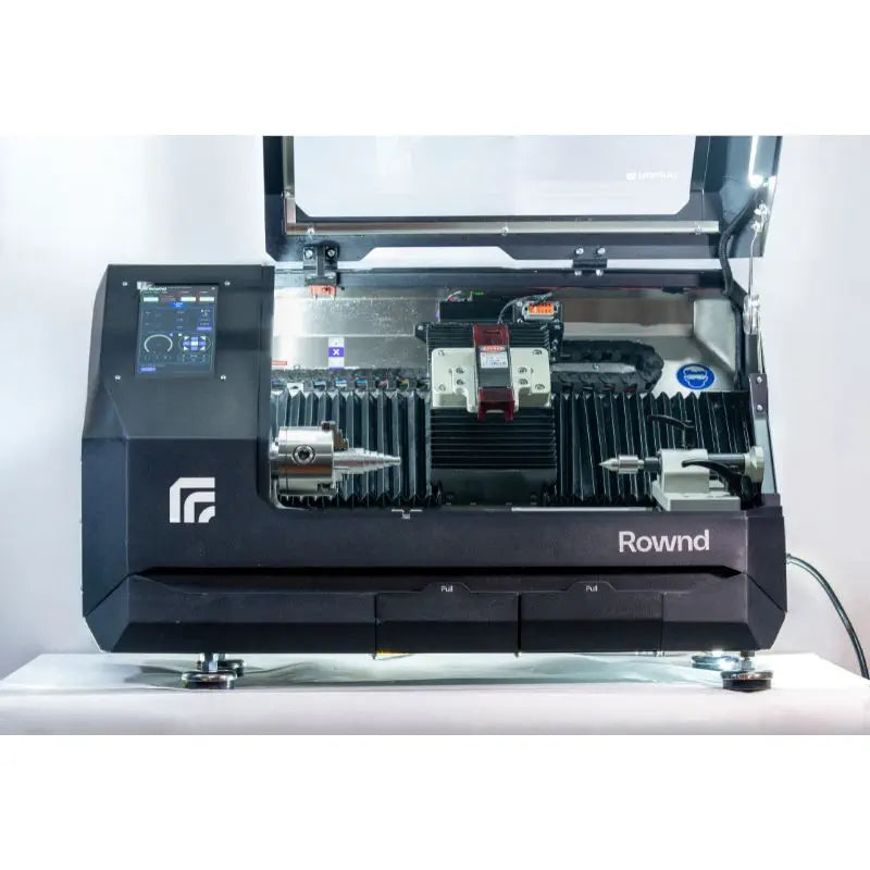 Rownd Laser Add-on for CNC Lathe - RobotShop