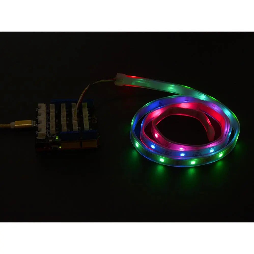 Seeedstudio Grove WS2813 RGB LED Strip Waterproof 30 LED/m - 1m - RobotShop
