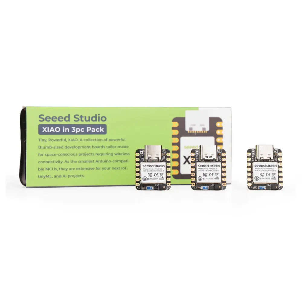 SeeedStudio XIAO nRF52840 Sense (3x) - RobotShop