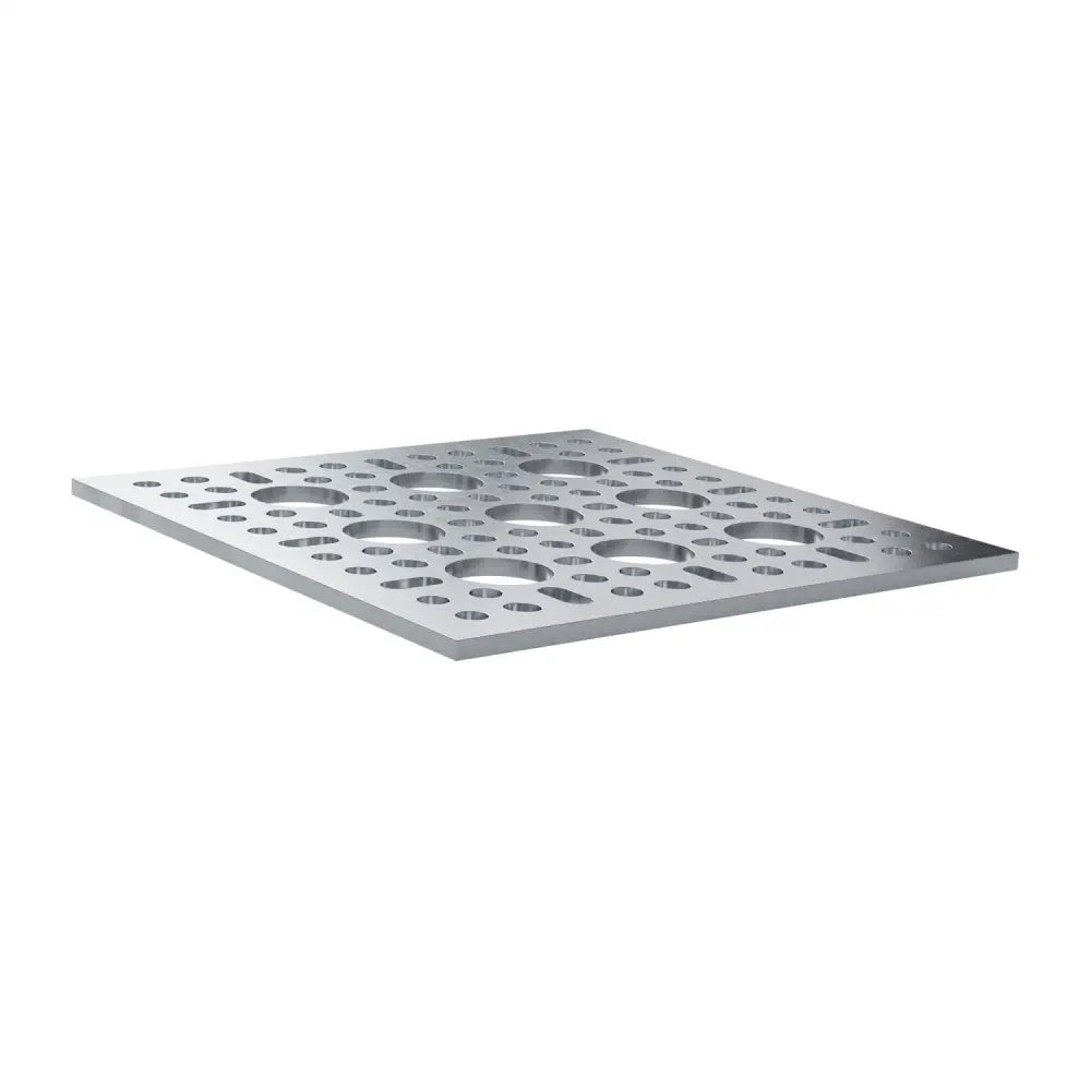 ServoCity 1123 Series Pattern Plate (3 x 3 Hole, 96 x 96mm) - RobotShop