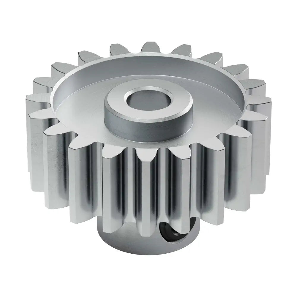 ServoCity 21T, 0.125" (1/8) Bore 32P Shaft Mount Pinion Gear - RobotShop