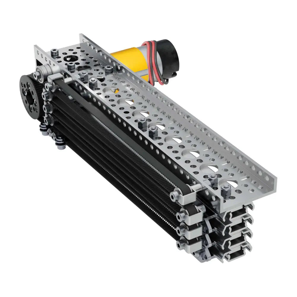 ServoCity 4 Stage Viper-Slide Kit (Belt-Driven, 240mm Slides) - RobotShop