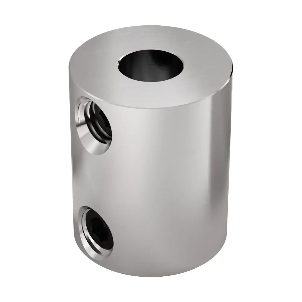 ServoCity 0.375" to 6mm Set-Screw Shaft Coupler - RobotShop