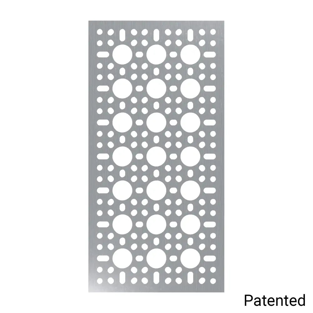 ServoCity 1123 Series Pattern Plate (3 x 7 Hole, 96 x 192mm) - RobotShop