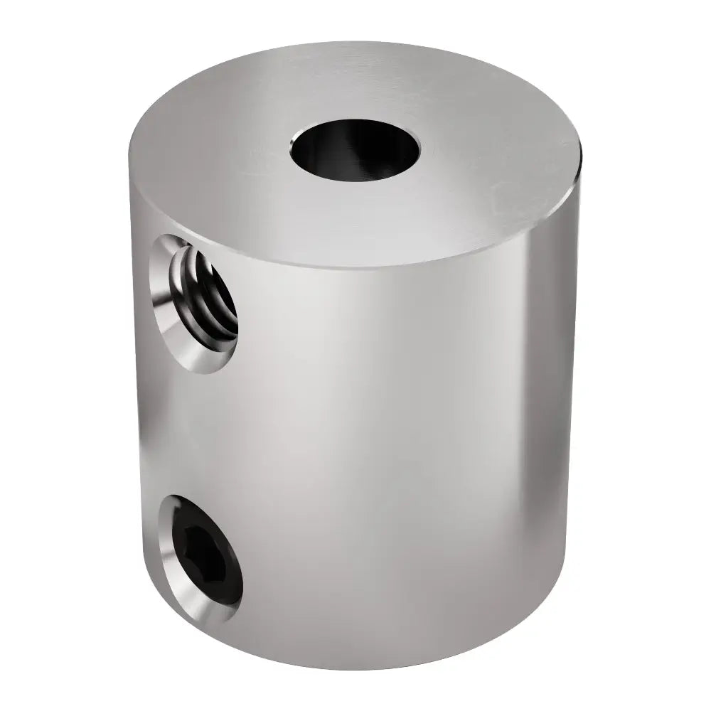 ServoCity 12mm to 5mm Set-Screw Shaft Coupler - RobotShop