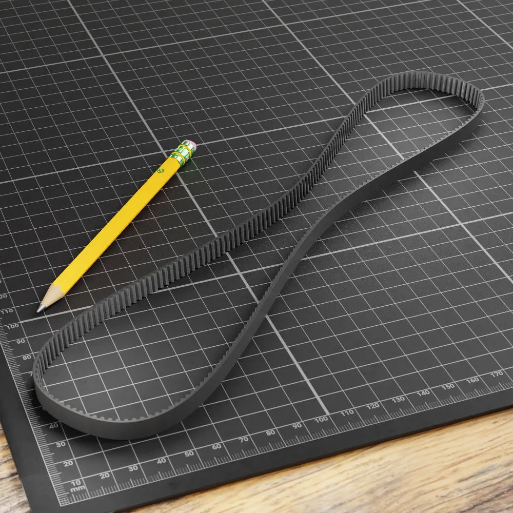 ServoCity 2mm Pitch GT2 Timing Belt (6mm Width, 466mm Pitch Length, 233 ...