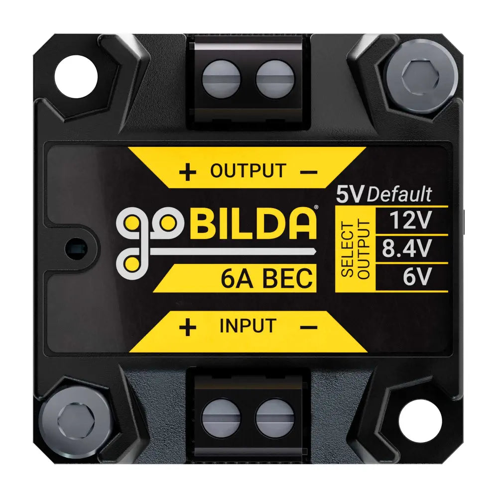 ServoCity Régulateur de tension / BEC 6A (Entrée 6-24V, Sortie 5V, 6V ...
